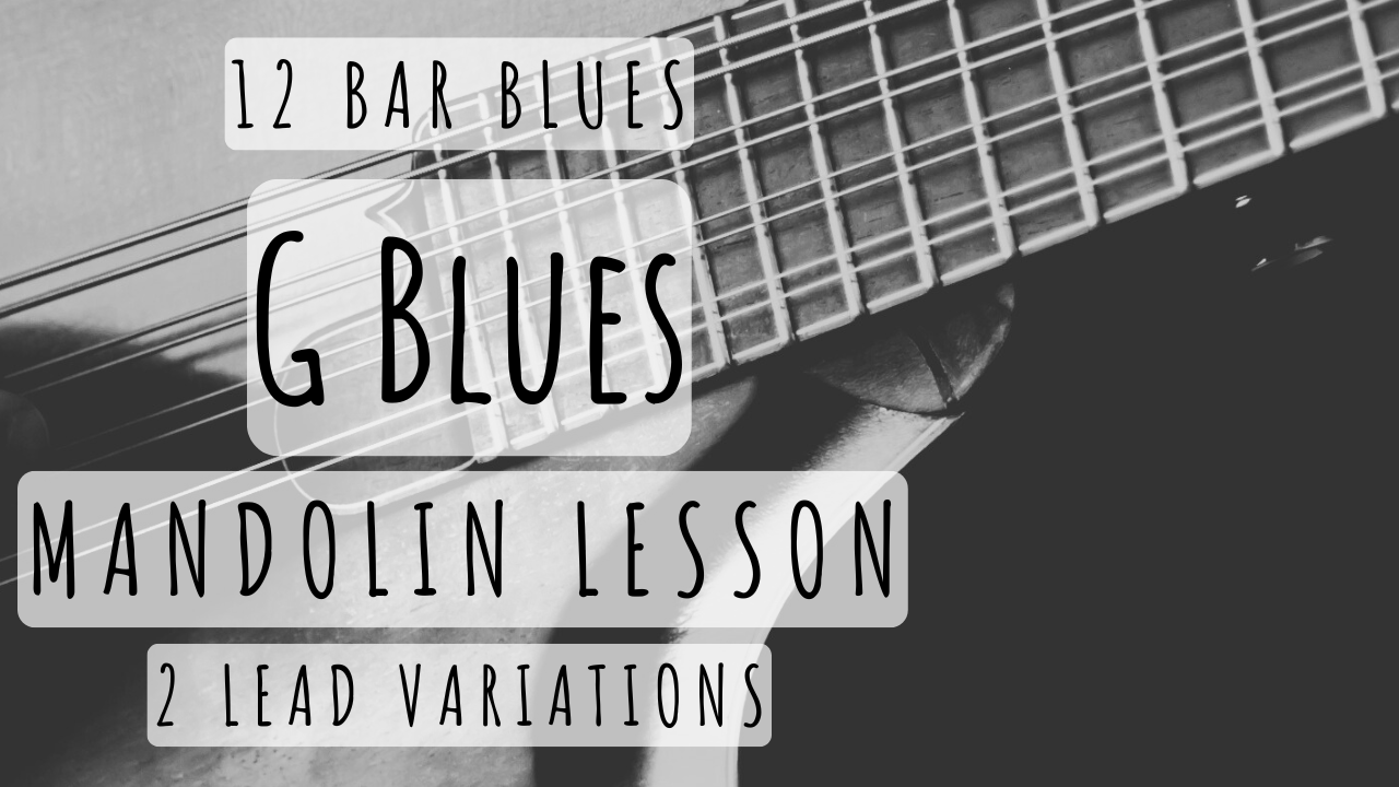 G Blues: Mandolin Lesson - Pickin' Lessons