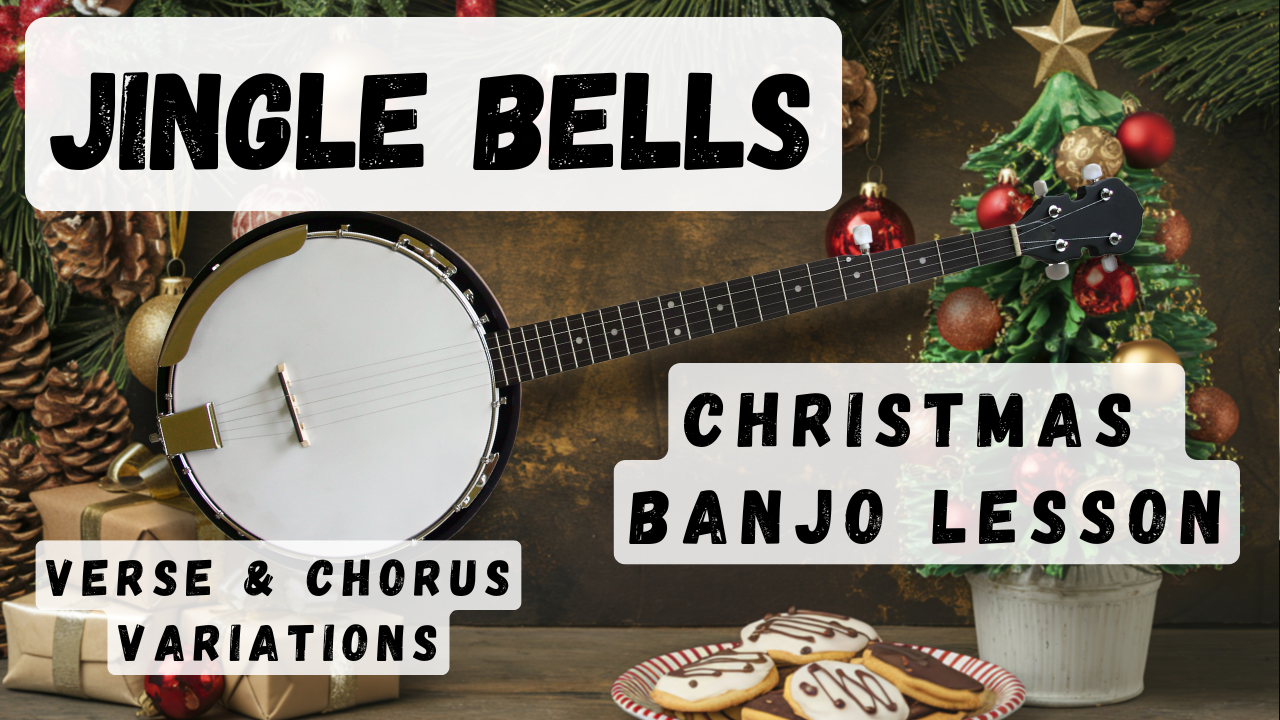 Jingle Bells: Banjo Lesson - Pickin' Lessons